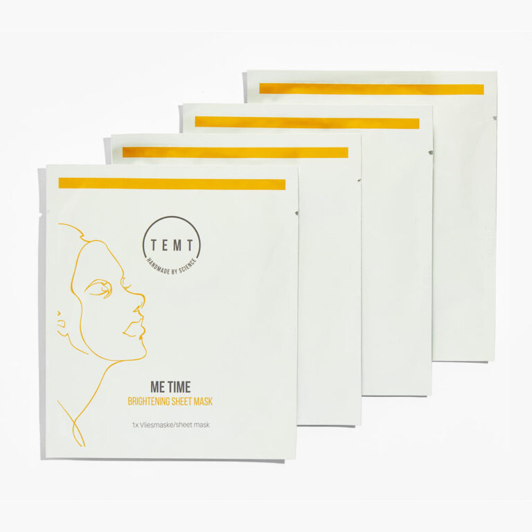 ME TIME Brightening Sheet Mask - TEMT - Handmade by Science